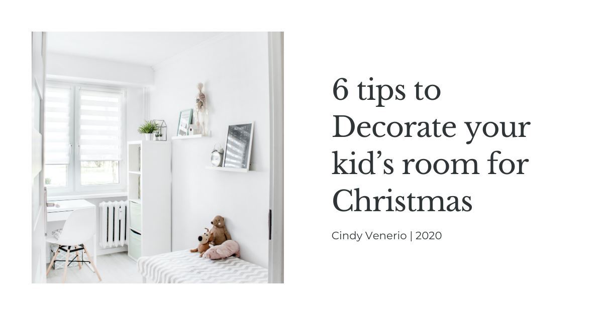 6 tips to Decorate your kid’s room for Christmas – Nearly Natural