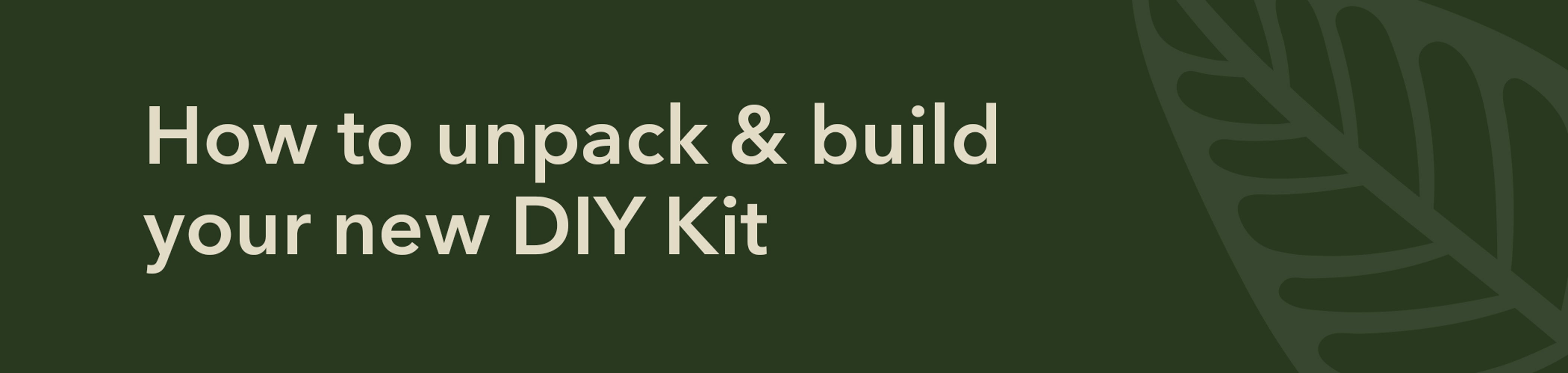 How to Video: DIY Faux Fiddle Kit – Nearly Natural