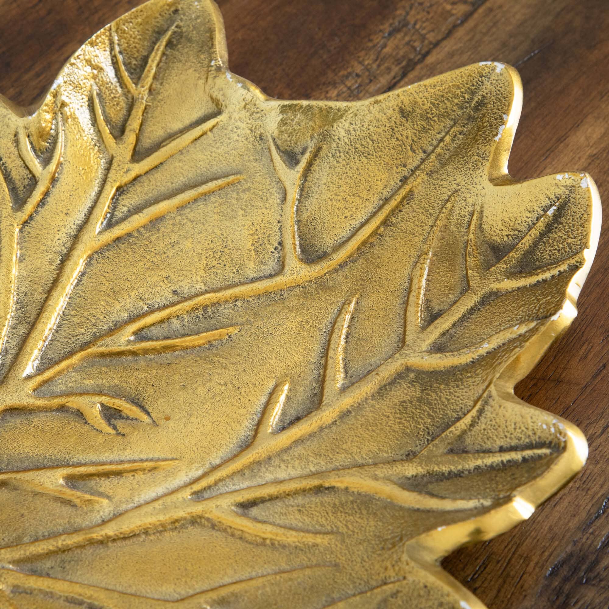 10" Gold Tree of Life Leaf Decorative Accent | Nearly Natural