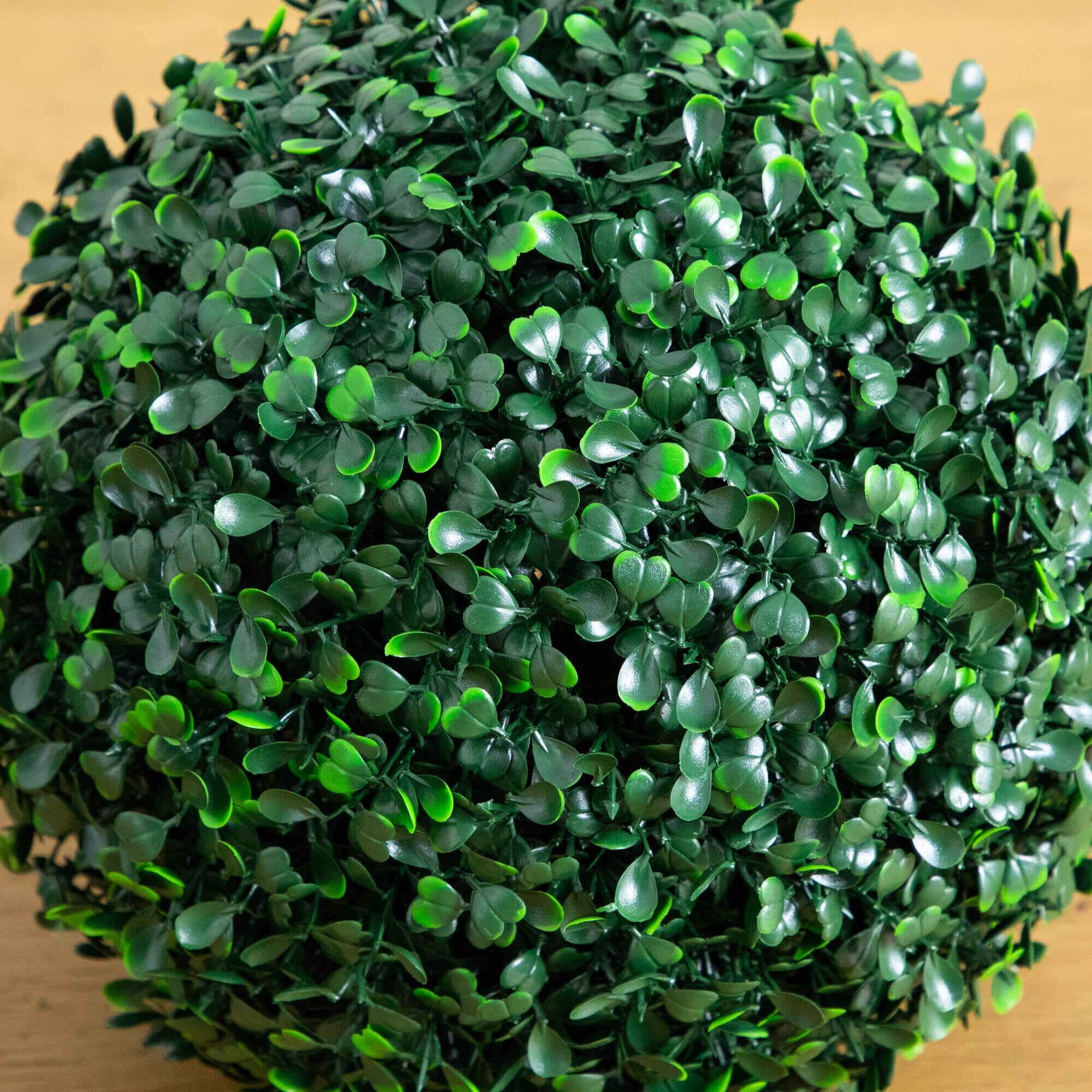 8" UV Resistant Artificial Boxwood Ball (Indoor/Outdoor) - Set of 4 ...