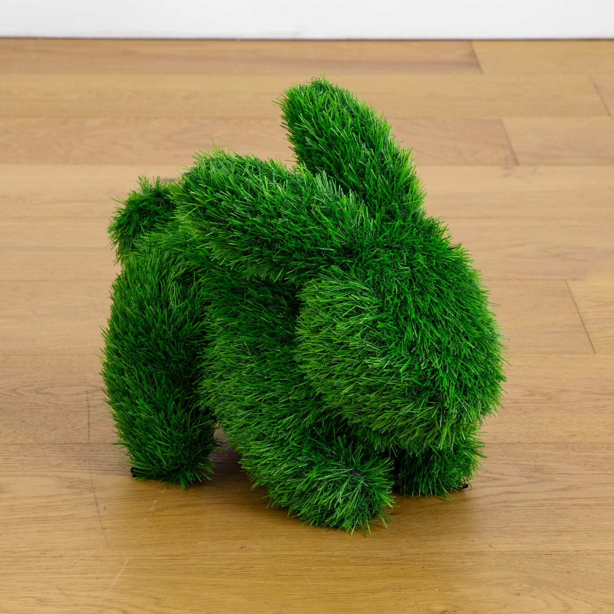 13" UV Resistant Artificial Grass Garden Plush Topiary Bunny Rabbit (I ...