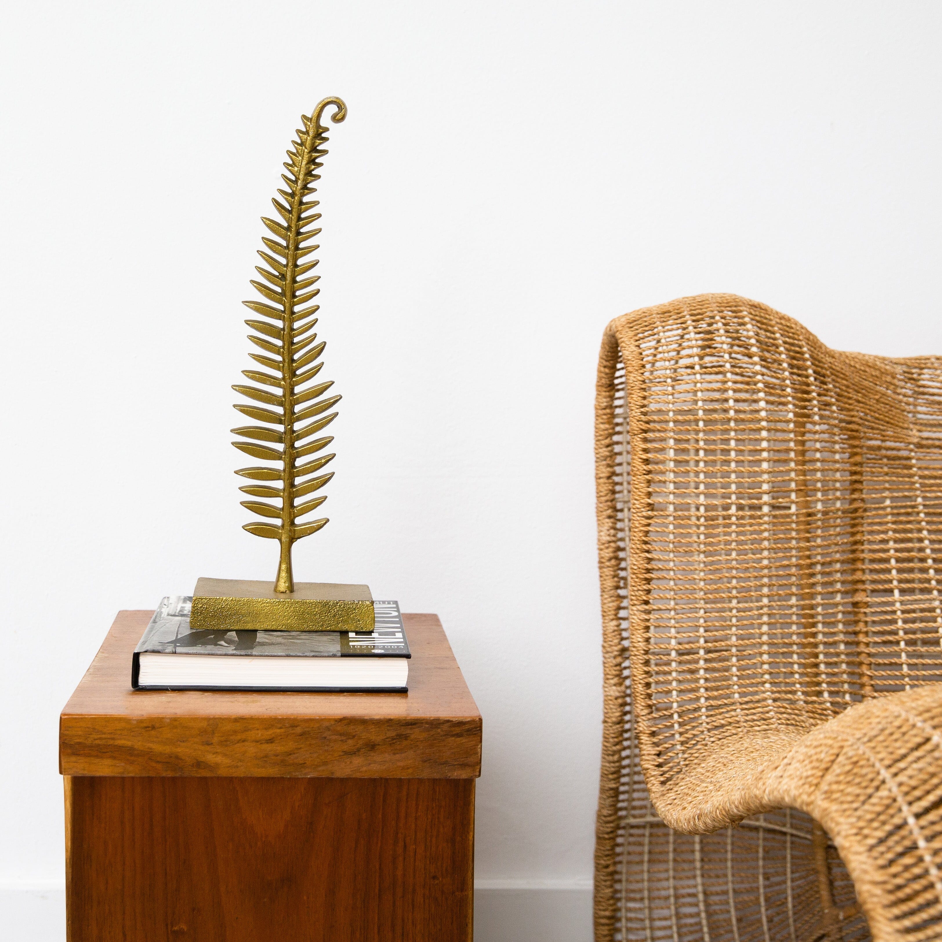 17” Gold Leaf Decorative Accent | Nearly Natural