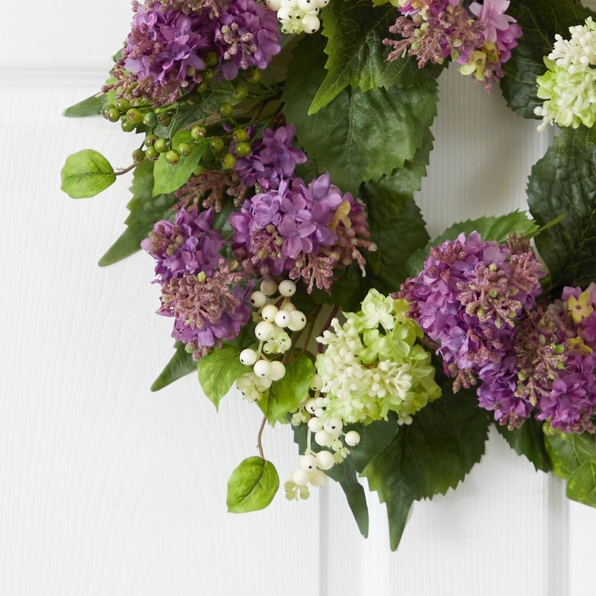 20" Hanel Lilac Wreath | Nearly Natural"
