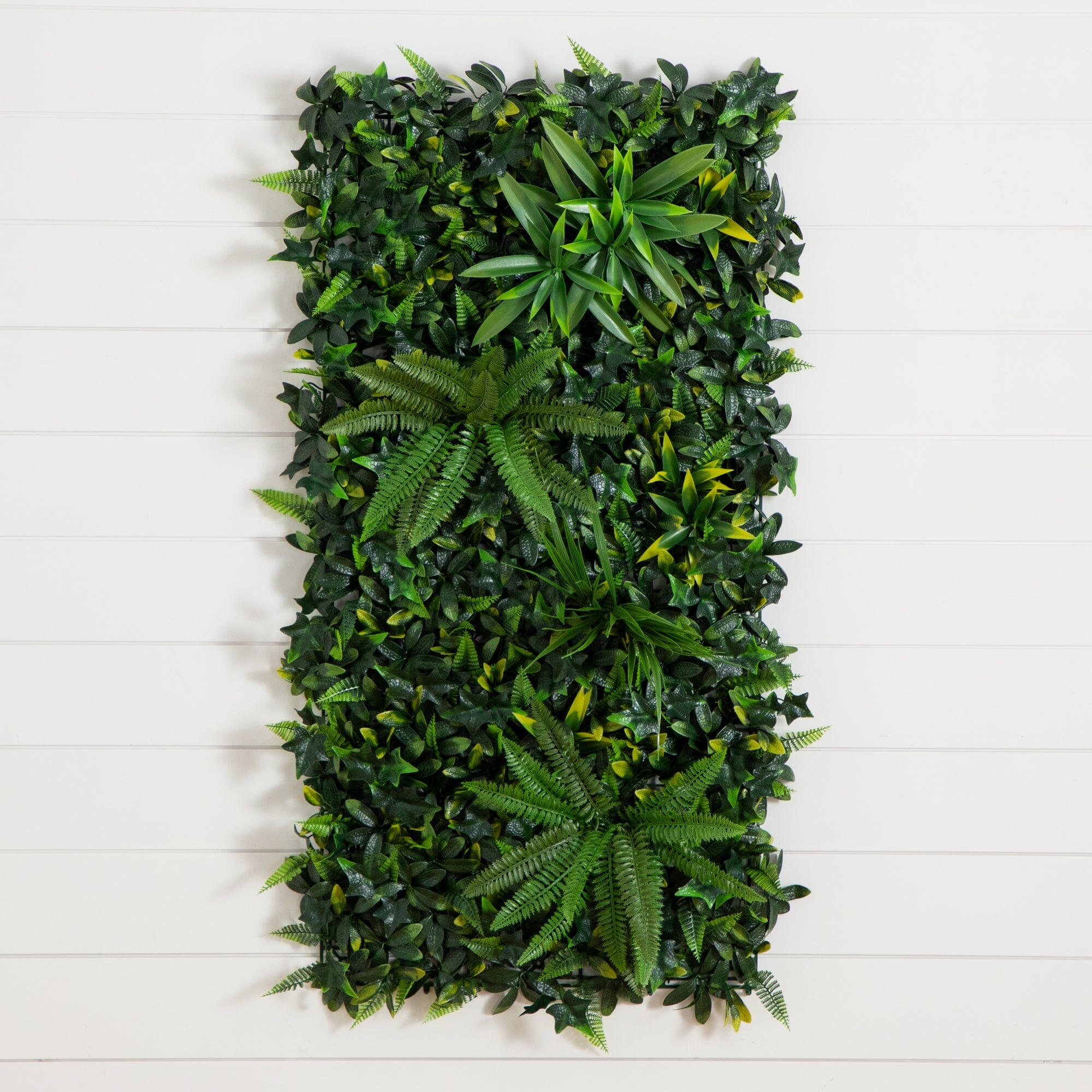 20” x 40” UV Resistant Andean Cloud Forest Artificial Living Wall Panel ...