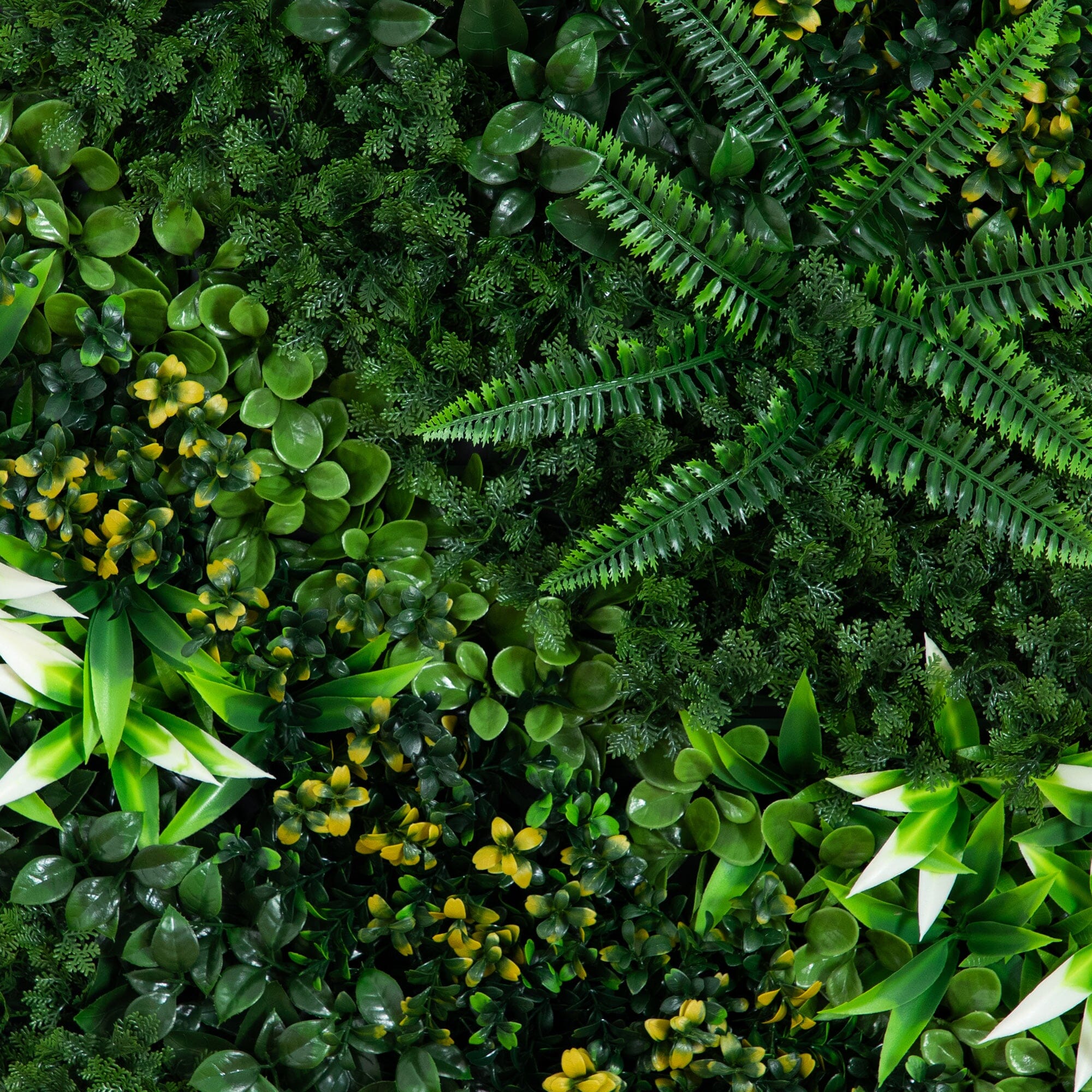20” x 40” UV Resistant Hawaiian Islands Artificial Living Wall Art ...