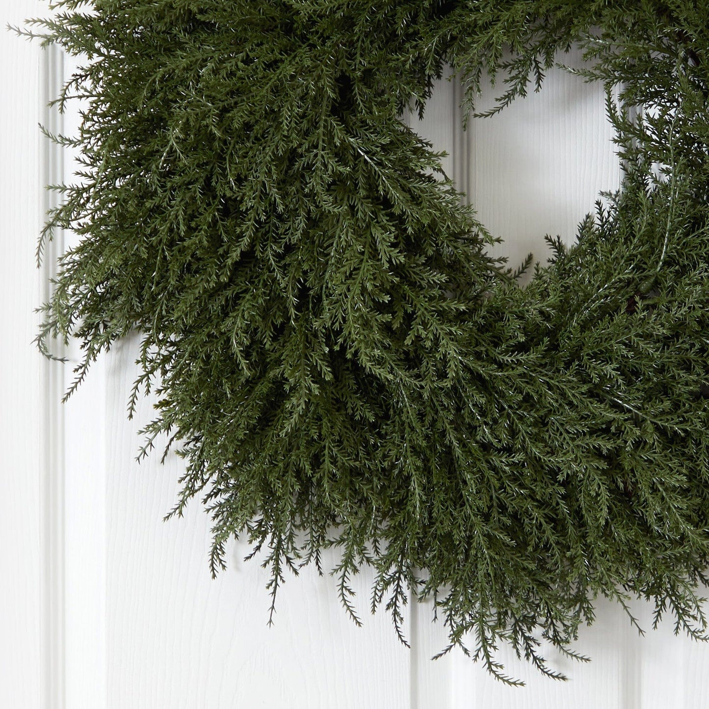 24” Cedar Wreath | Nearly Natural