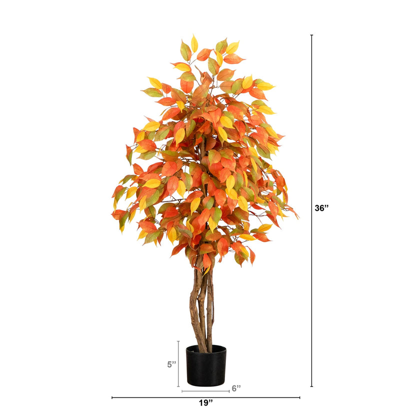Artificial Fall Trees | Fall Faux Trees | Nearly Natural