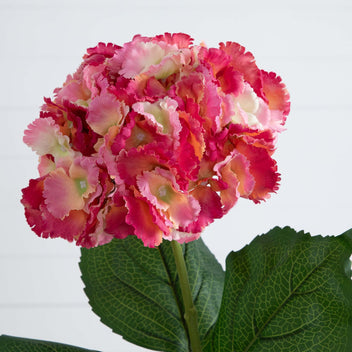 30" Artificial Hydrangea Flower Stems- Set of 3 | Nearly Natural