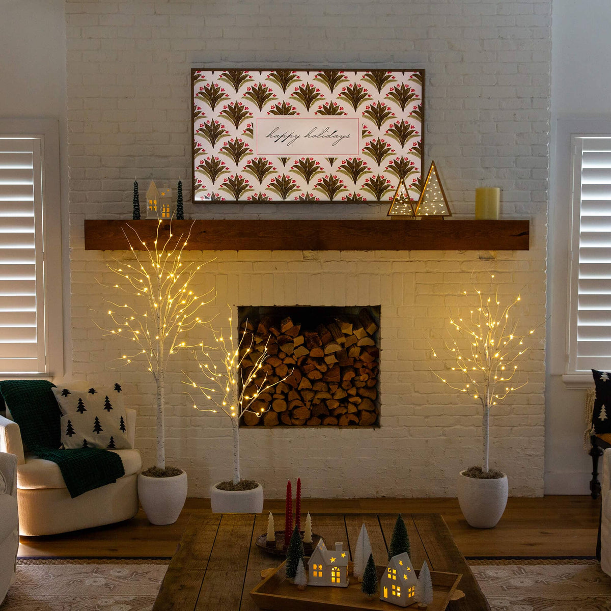 Lighted Birch Trees – Stunning LED Birch Trees for Any Decor | Nearly ...