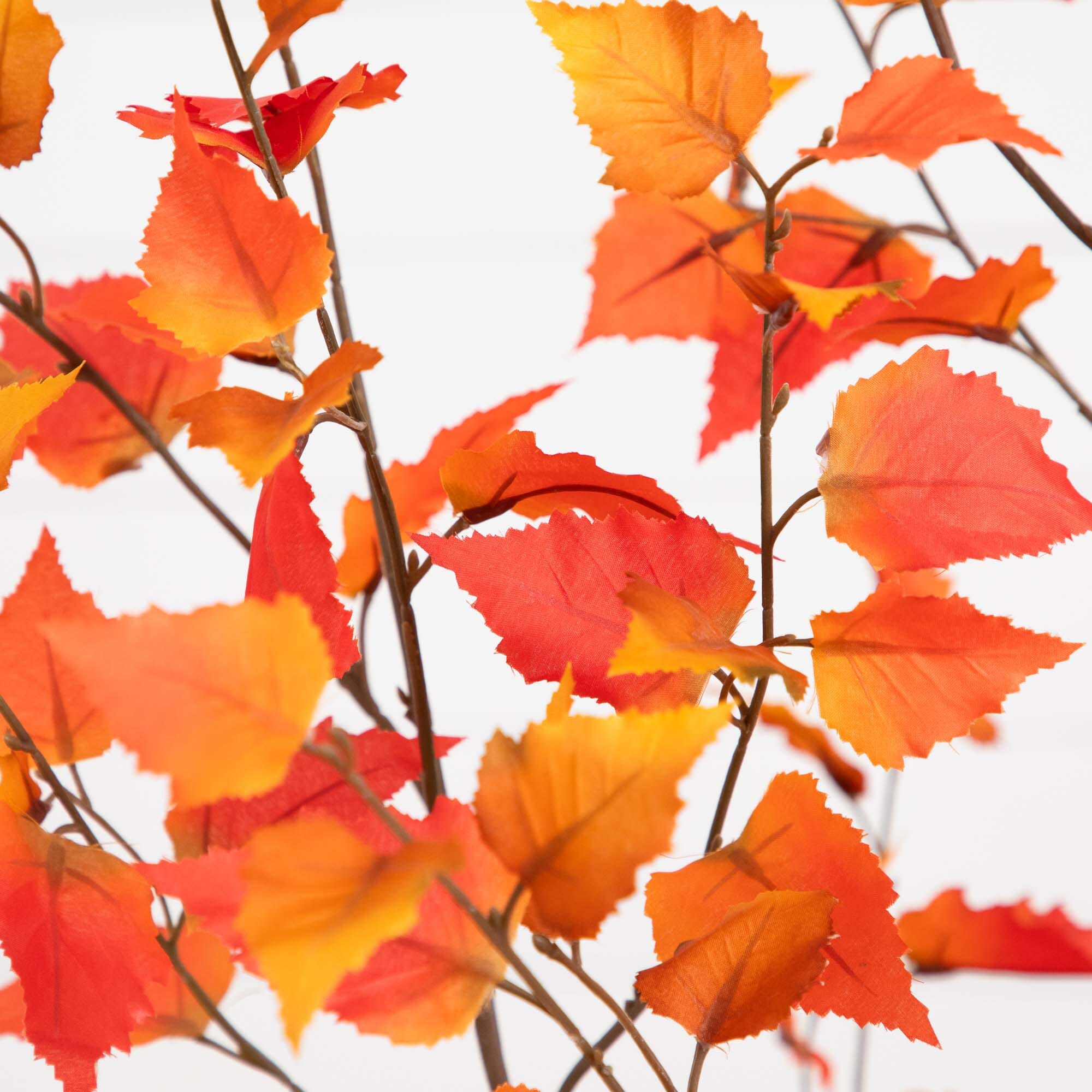 4’ Autumn Birch Artificial Fall Tree | Nearly Natural