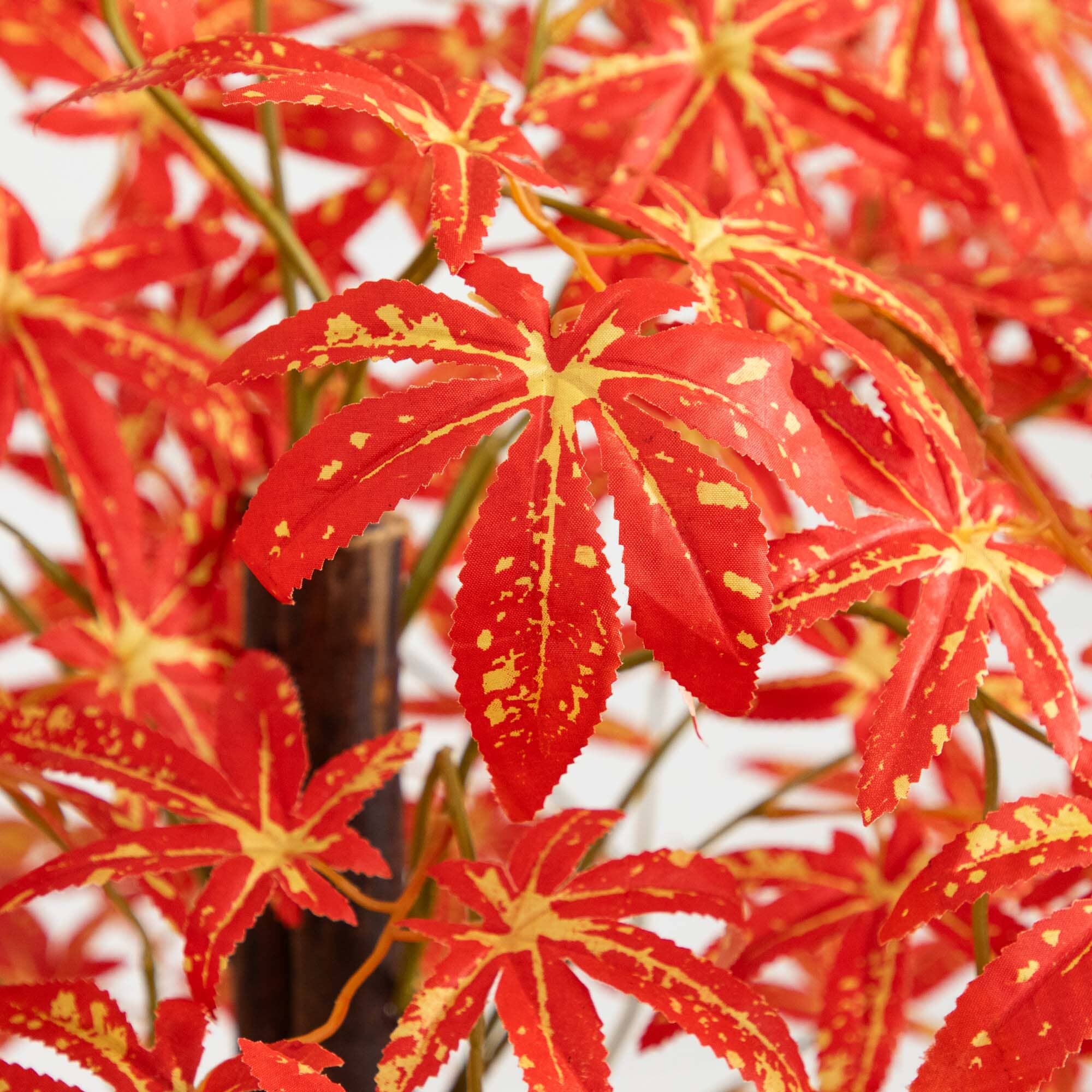 4’ Autumn Vibrant Maple Artificial Fall Tree | Nearly Natural
