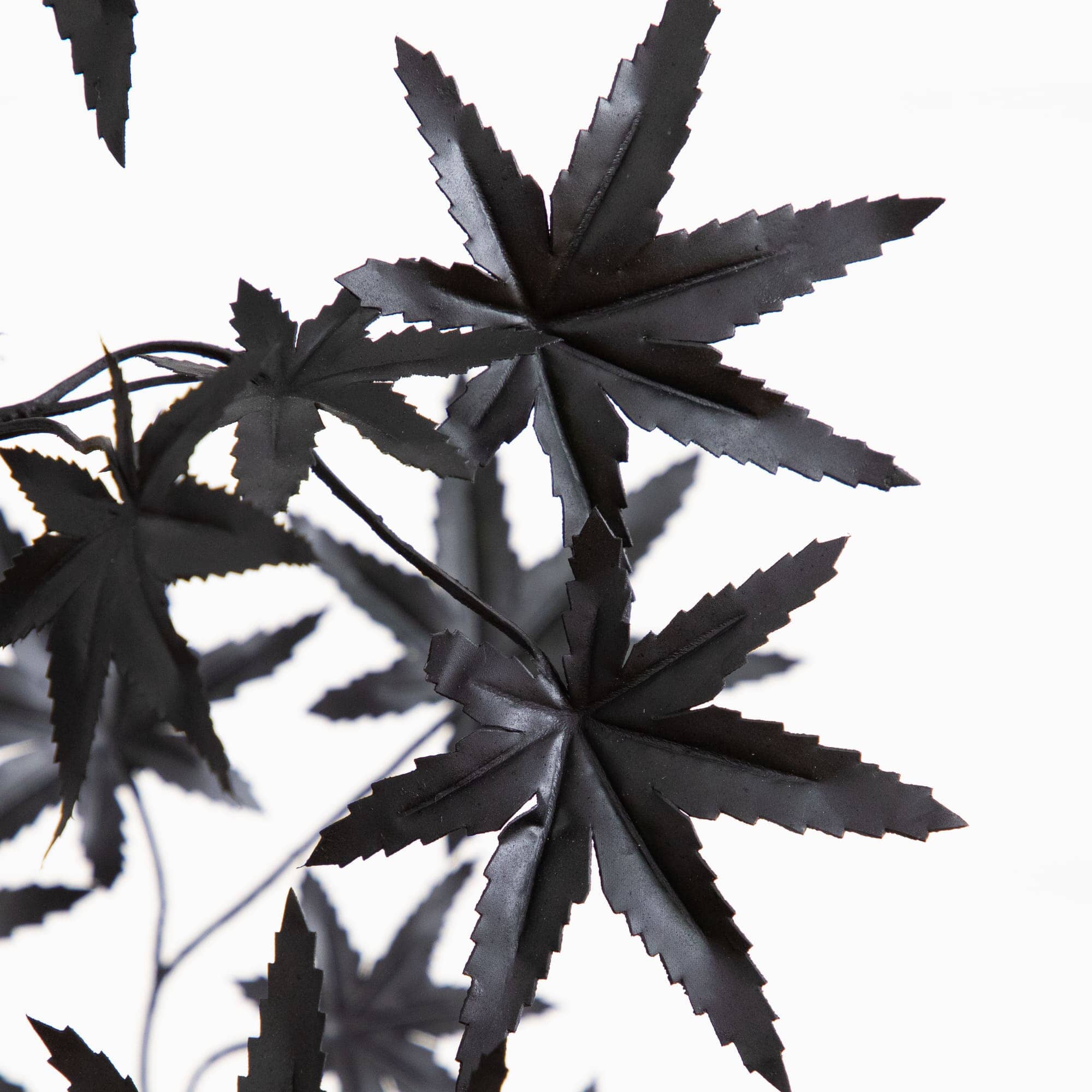 4' Artificial Halloween Eerie Black Maple Tree – Nearly Natural