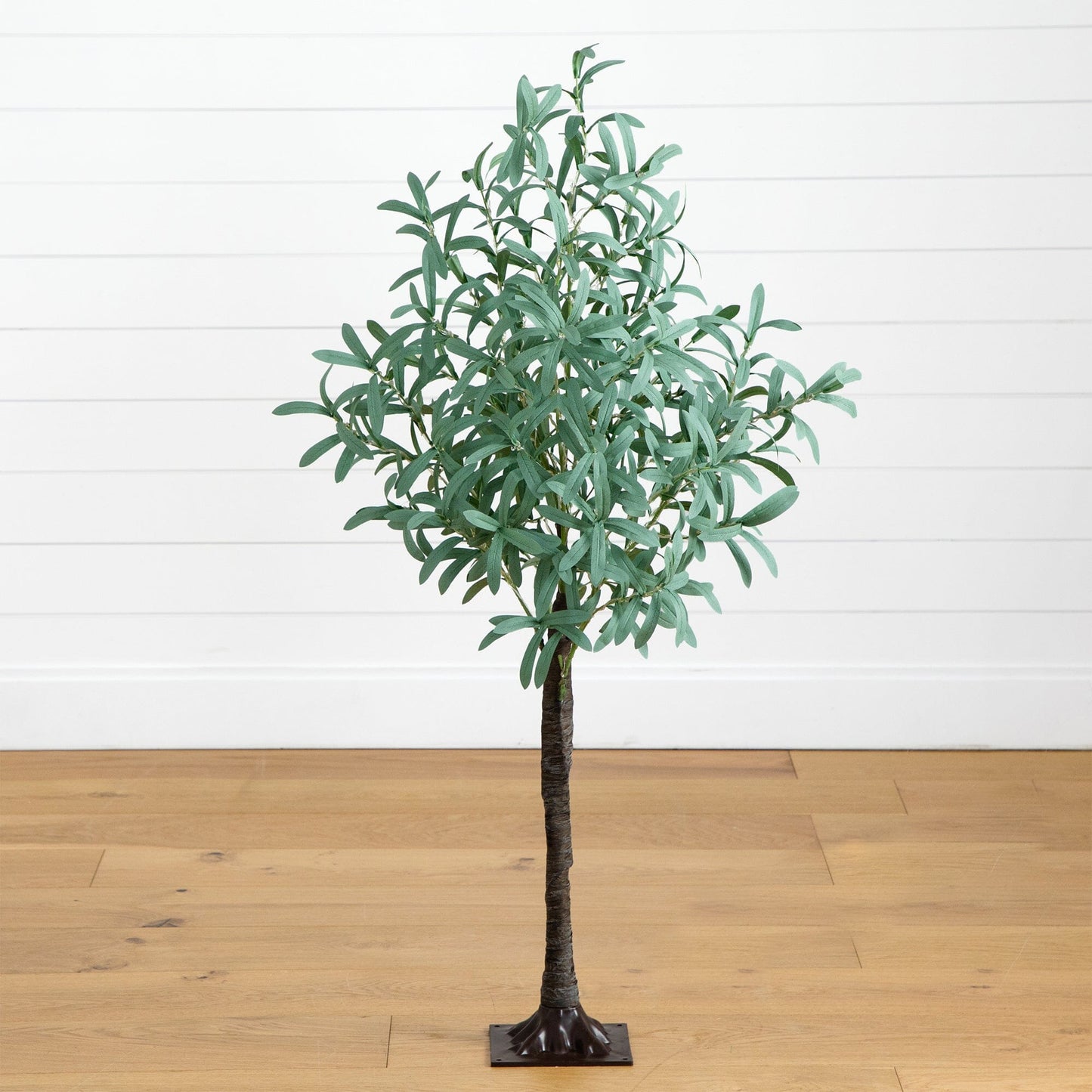 4’ Lighted Artificial Olive Tree with 240 Warm White LED Lights ...
