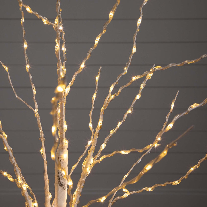 Lighted Birch Trees – Stunning LED Birch Trees for Any Decor | Nearly ...