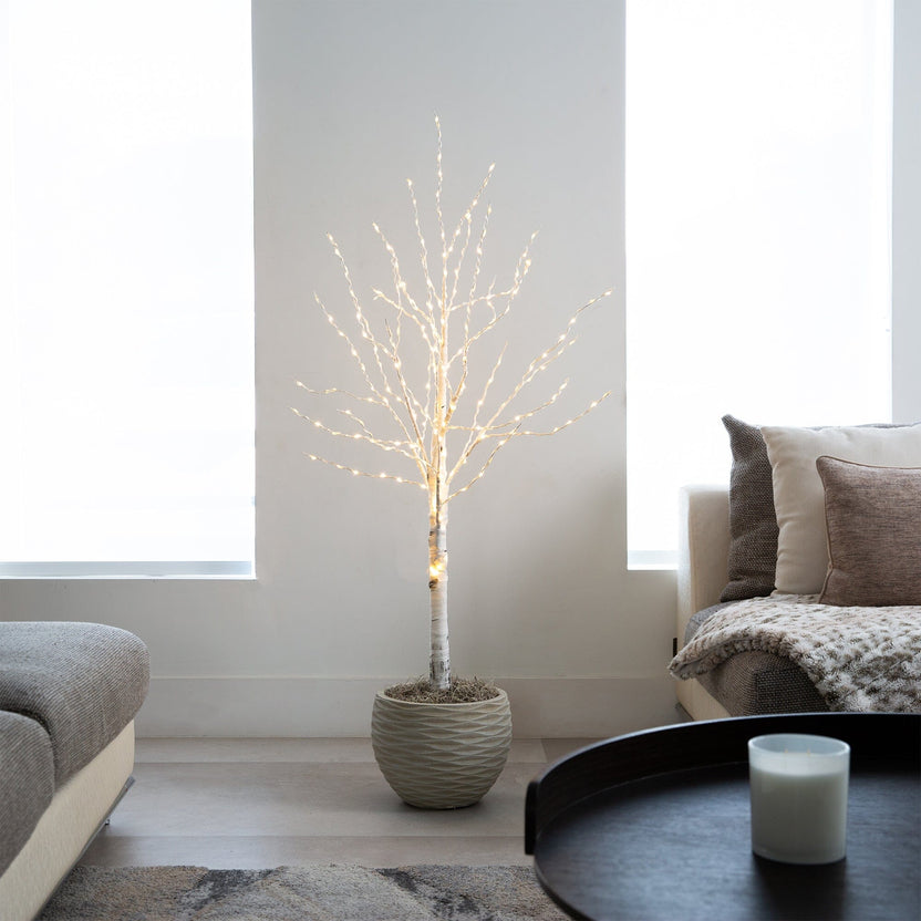 Lighted Birch Trees – Stunning LED Birch Trees for Any Decor | Nearly ...