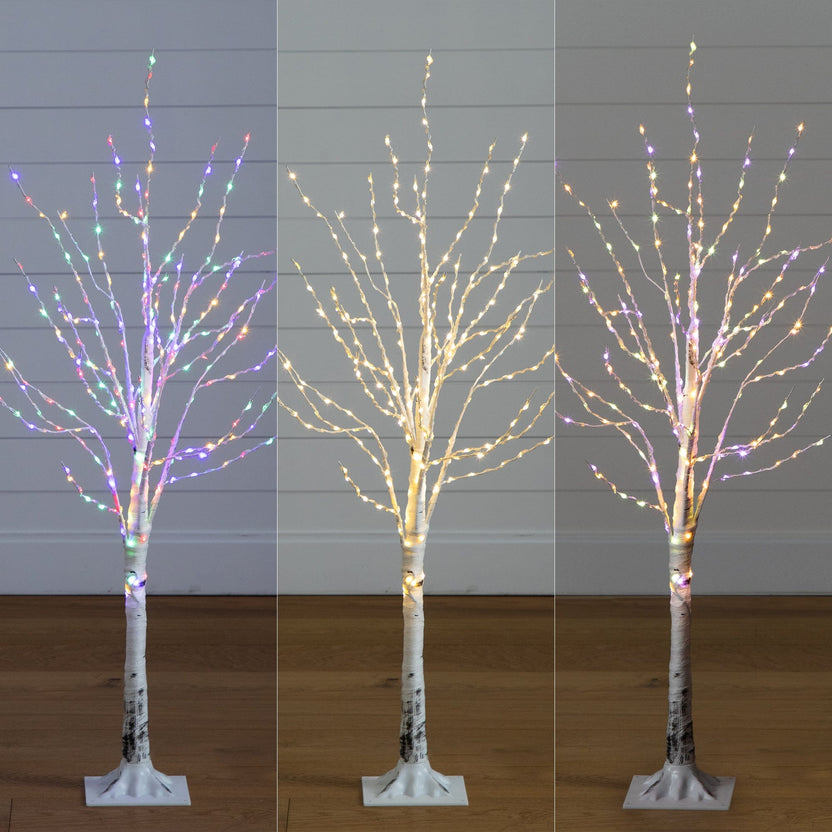 Lighted Birch Trees – Stunning LED Birch Trees for Any Decor | Nearly ...