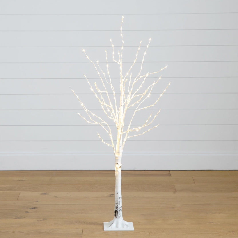 Lighted Birch Trees – Stunning LED Birch Trees for Any Decor | Nearly ...