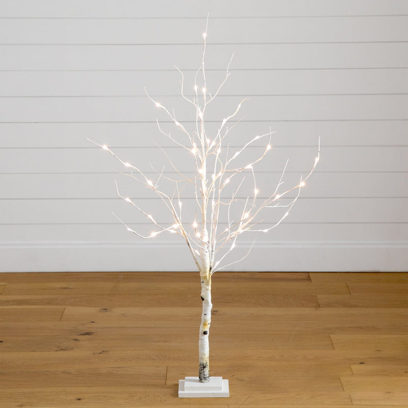 Lighted Birch Trees – Stunning LED Birch Trees for Any Decor | Nearly ...