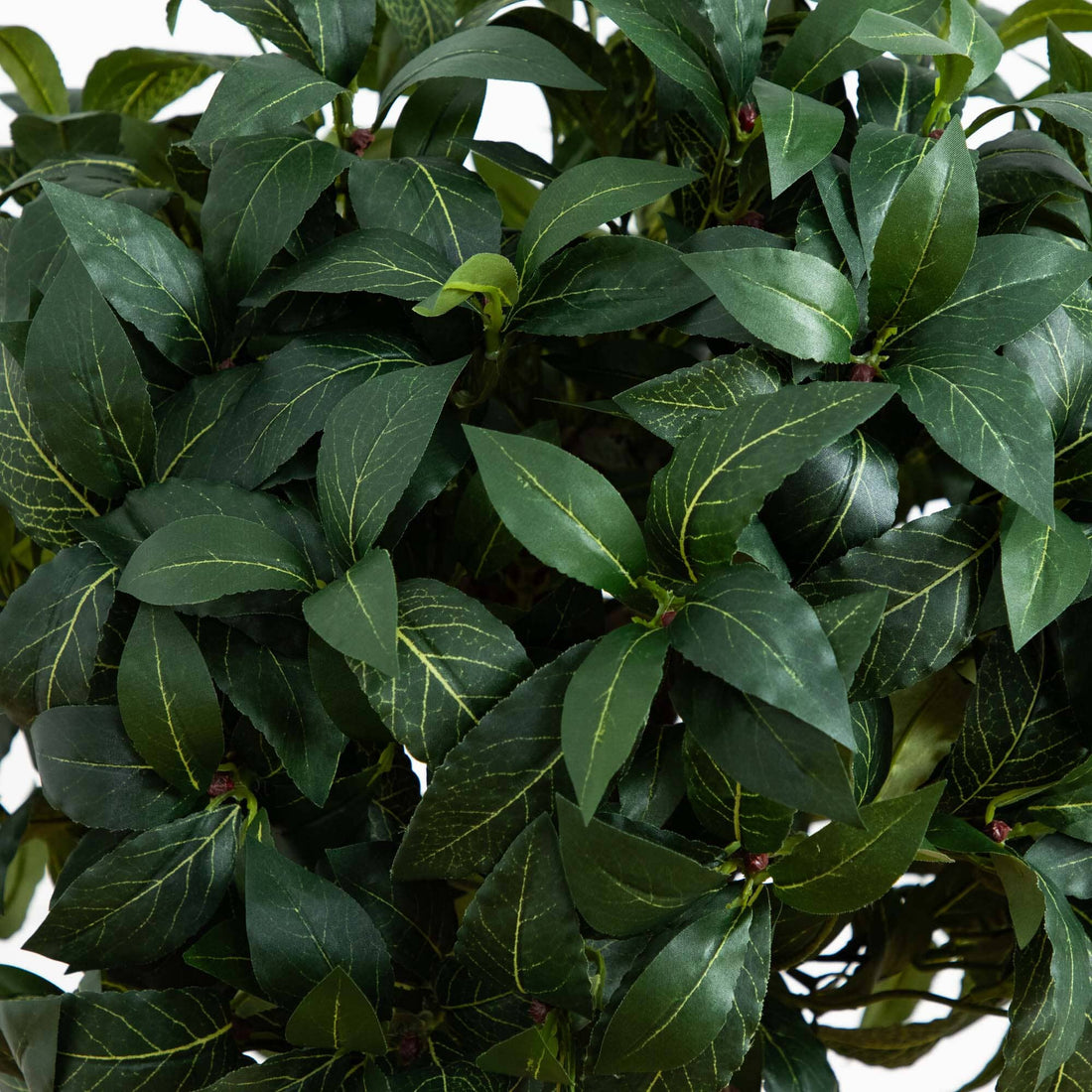 4' Sweet Bay Double Ball Topiary Silk Tree | Nearly Natural