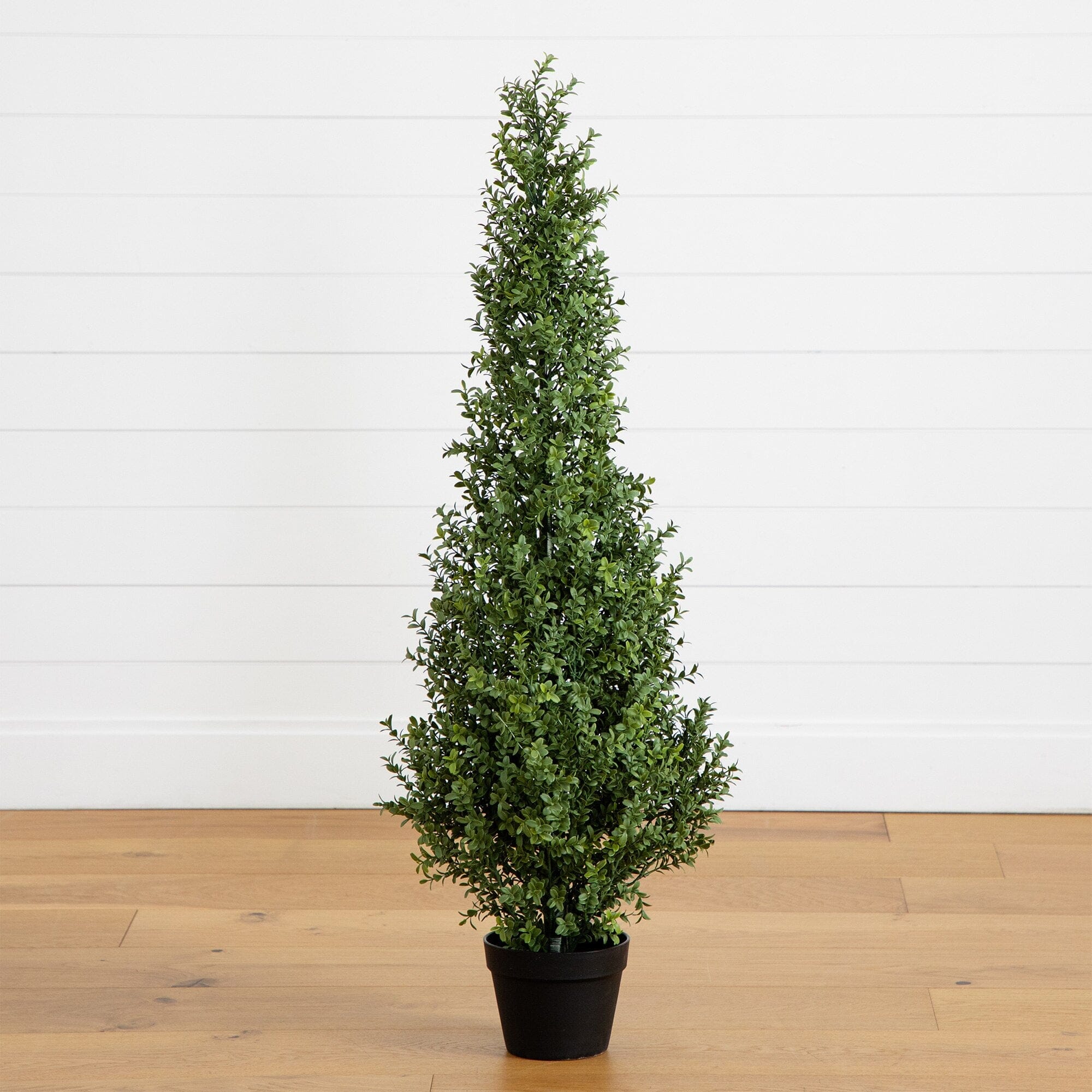 4’ UV Resistant Artificial Boxwood Topiary Tree (Indoor/Outdoor ...