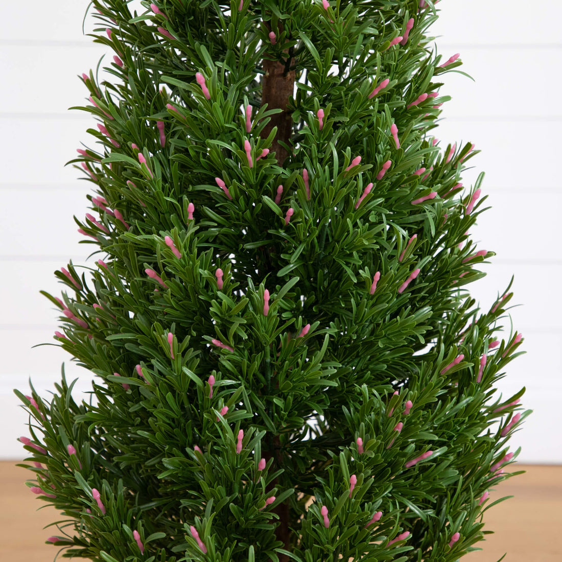 4' UV Resistant Artificial Rosemary Cone Topiary Tree (Indoor/Outdoor ...