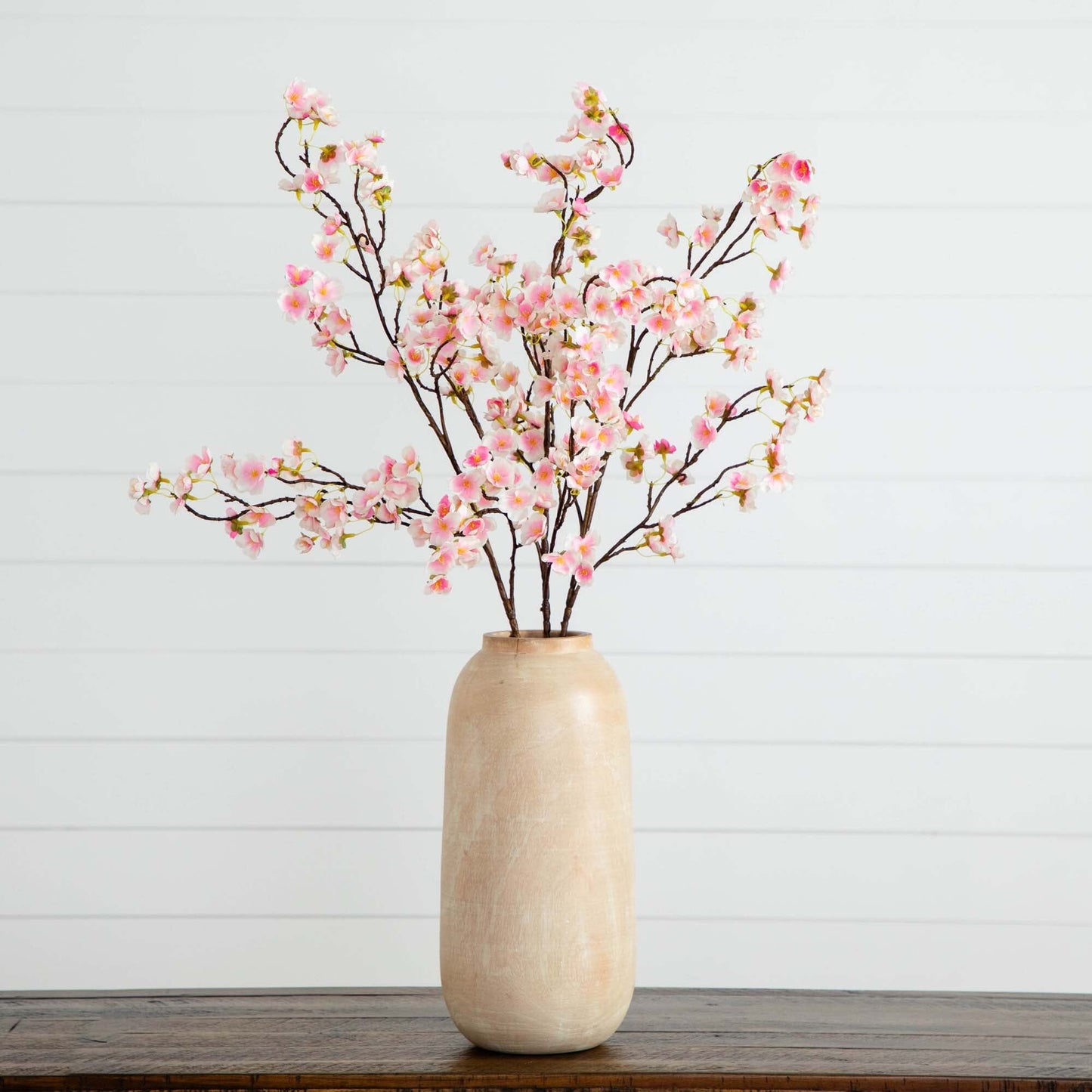 41" Artificial Cherry Blossom Flower Stems - Set of 3 | Nearly Natural