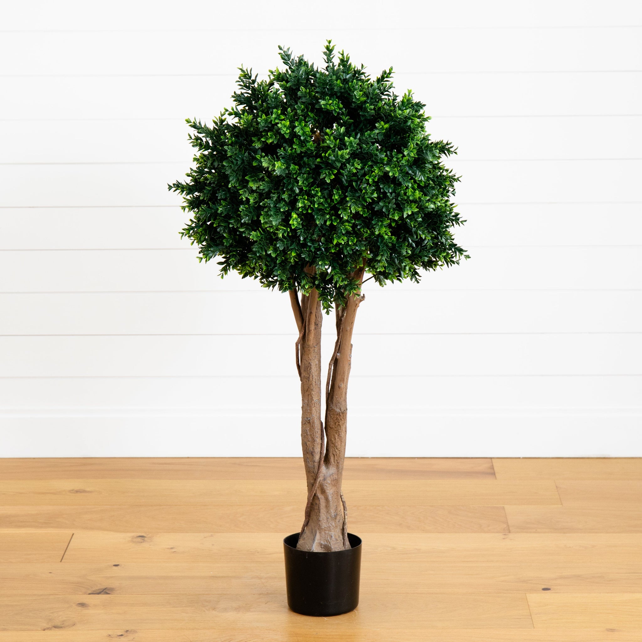 46” Boxwood Artificial Topiary Tree UV Resistant (Indoor/Outdoor ...