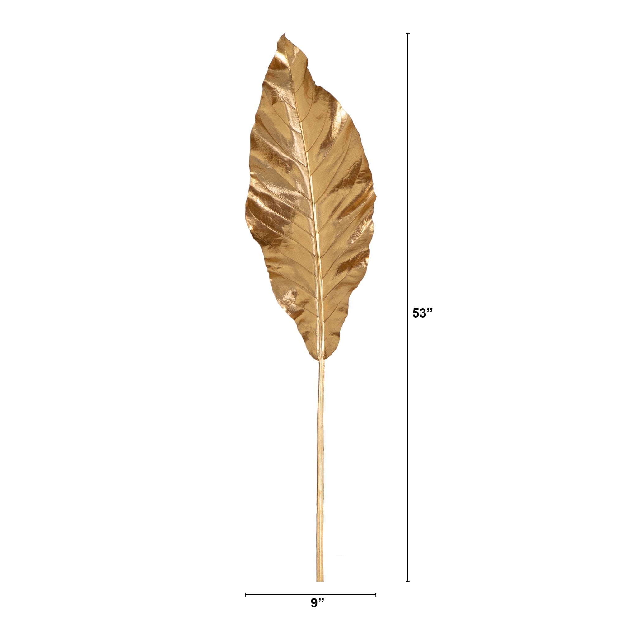53" Artificial Gold Travelers Palm Stems - Set of 3 | Nearly Natural