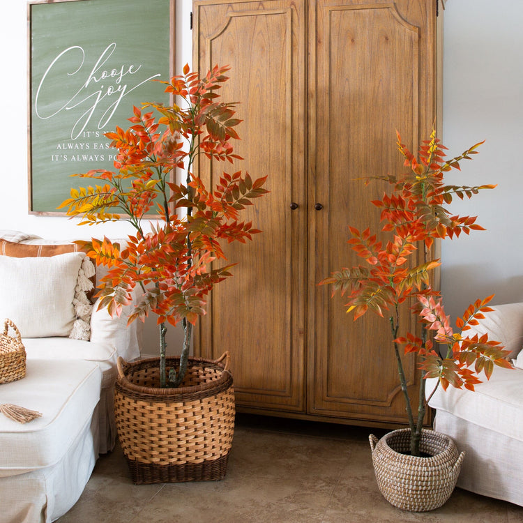 5ft. Autumn Sumac Artificial Fall Tree | Nearly Natural