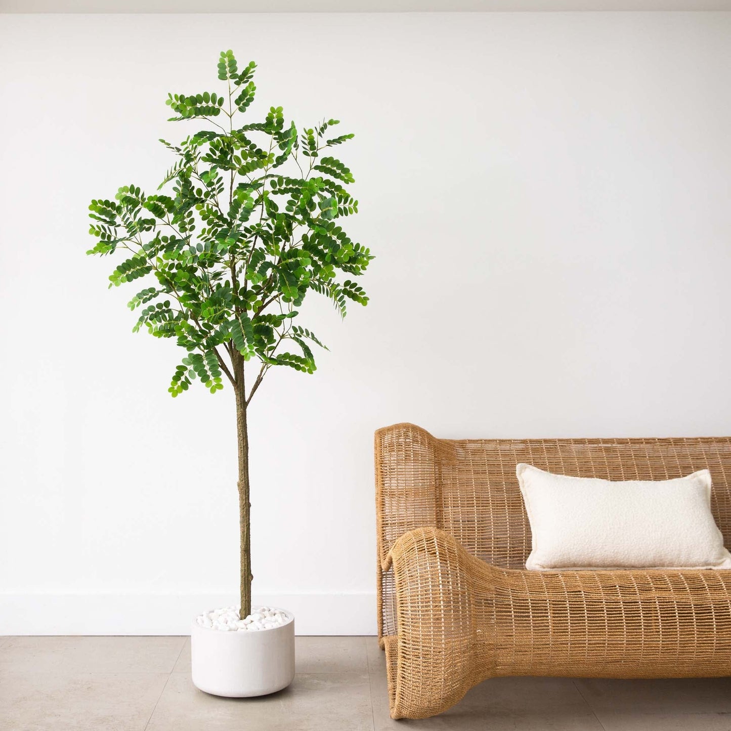 6’ Artificial Greco Citrus Tree with Real Touch Leaves | Nearly Natural