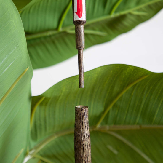 6’ Artificial Rubber Tree in Decorative Planter with Real Touch Leaves ...