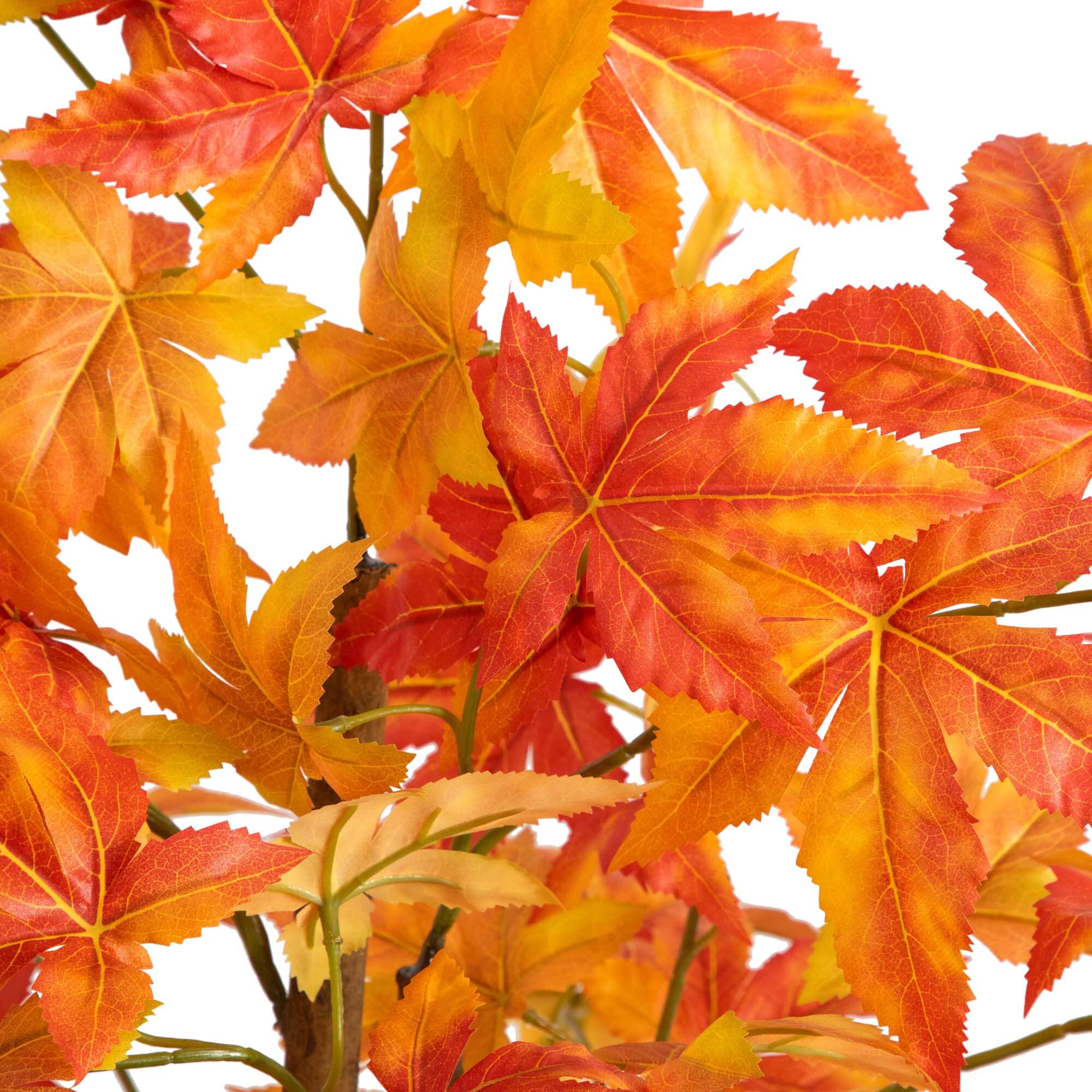 6’ Autumn Deluxe Maple Artificial Fall Tree | Nearly Natural