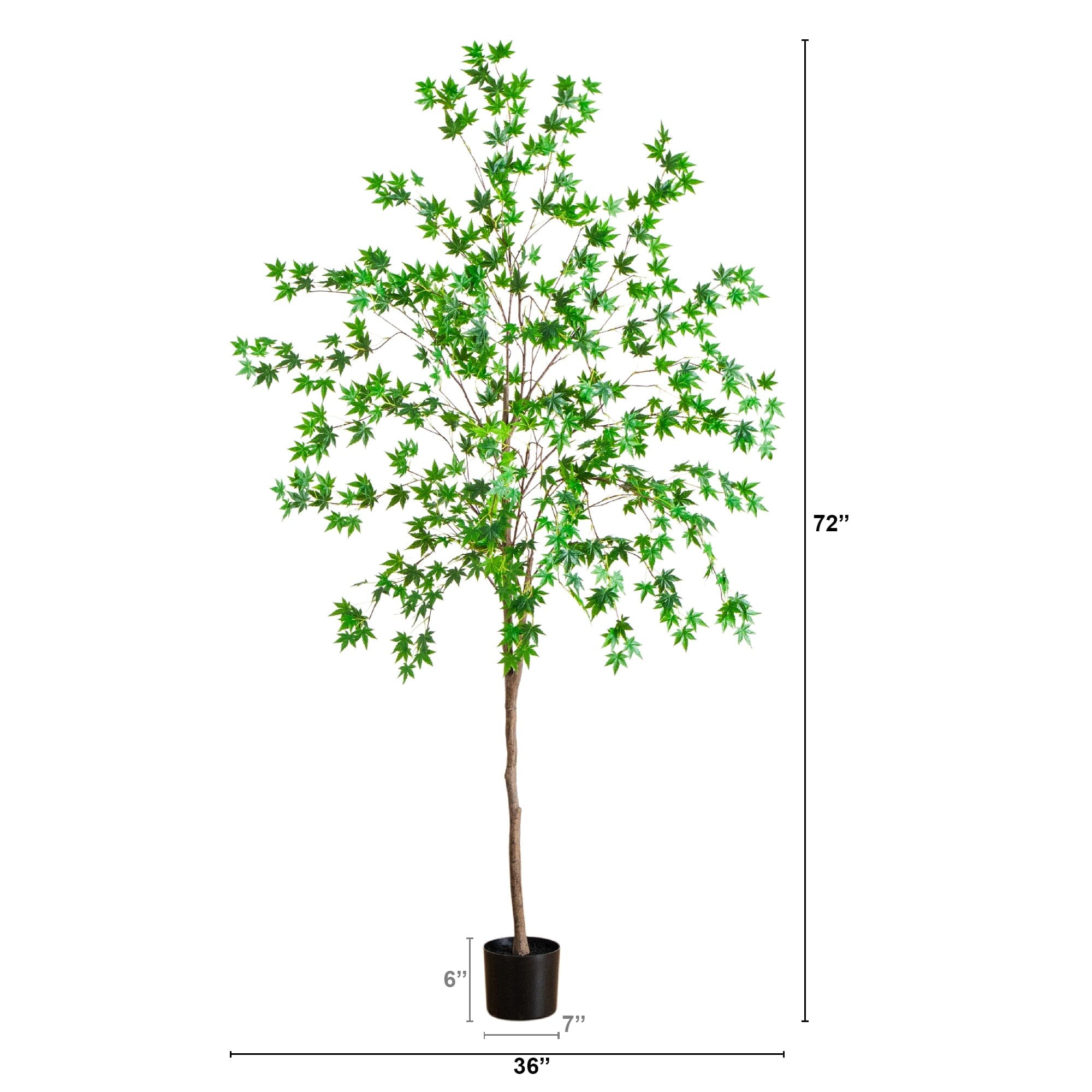 6' Artificial Maple Tree – Nearly Natural
