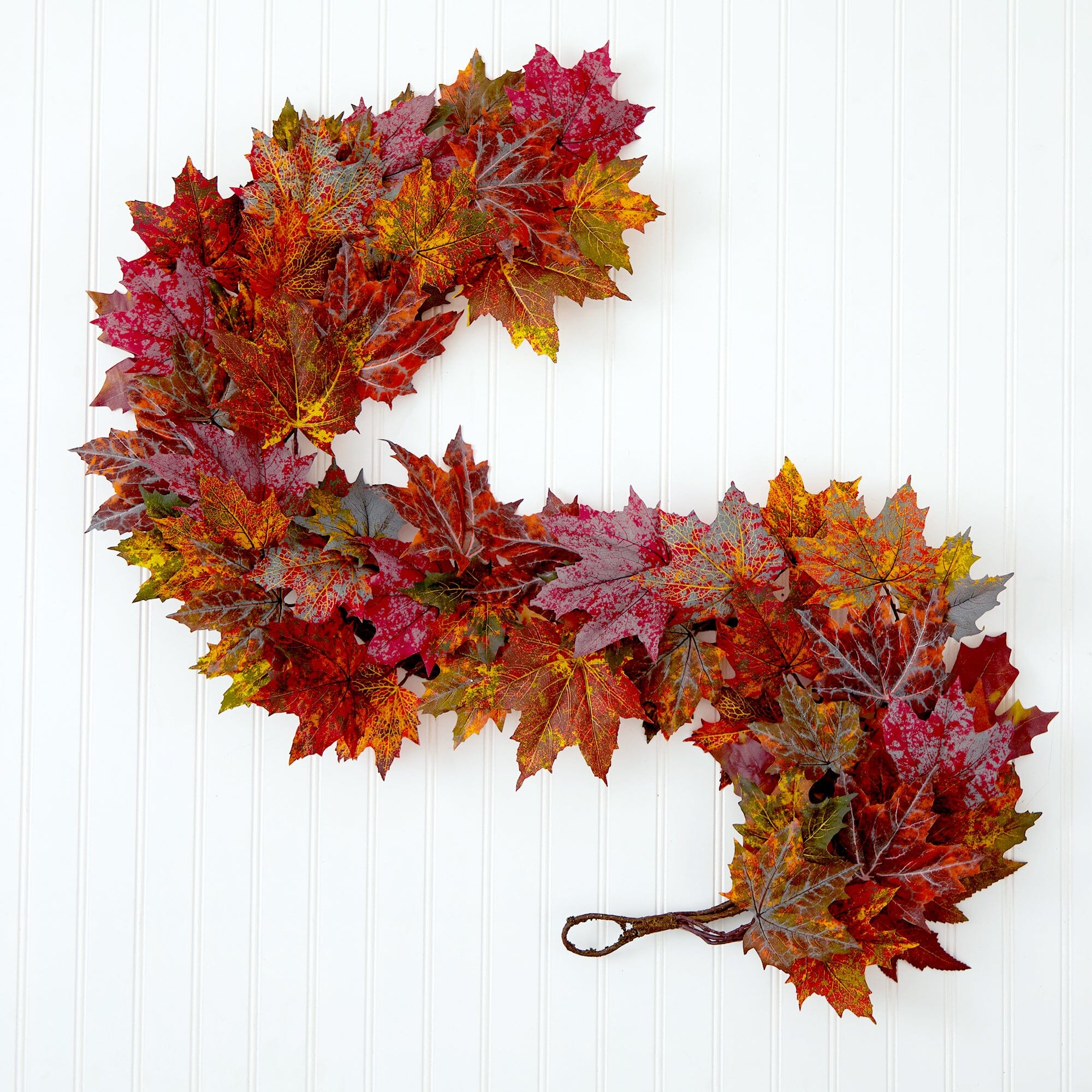 60” Maple Leaf Garland | Nearly Natural