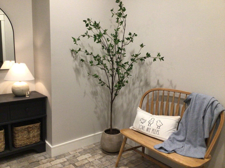 6.5’ Minimalist Citrus Artificial Tree | Nearly Natural