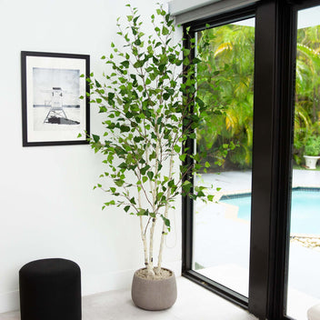 Artificial Birch Trees | Faux Birch Trees – Nearly Natural