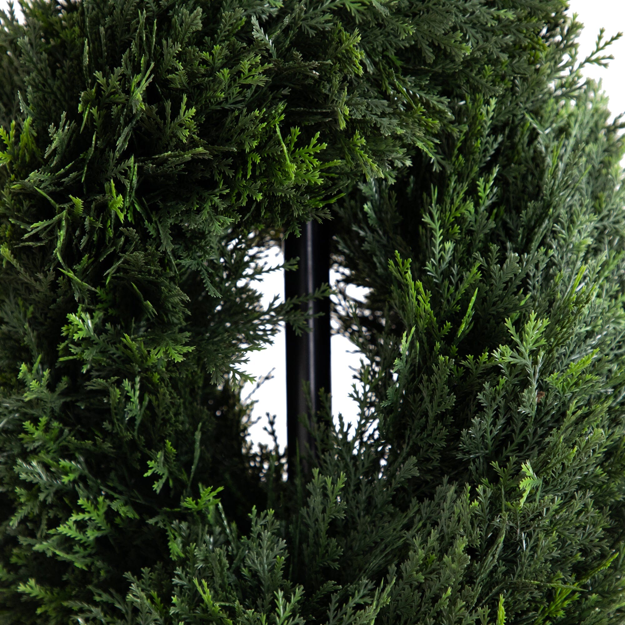 7' Double Pond Cypress Spiral Topiary UV Resistant (Indoor/Outdoor ...