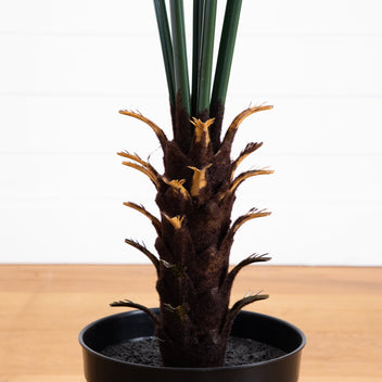 7’ Fan Palm Tree UV Resistant (Indoor/Outdoor) | Nearly Natural