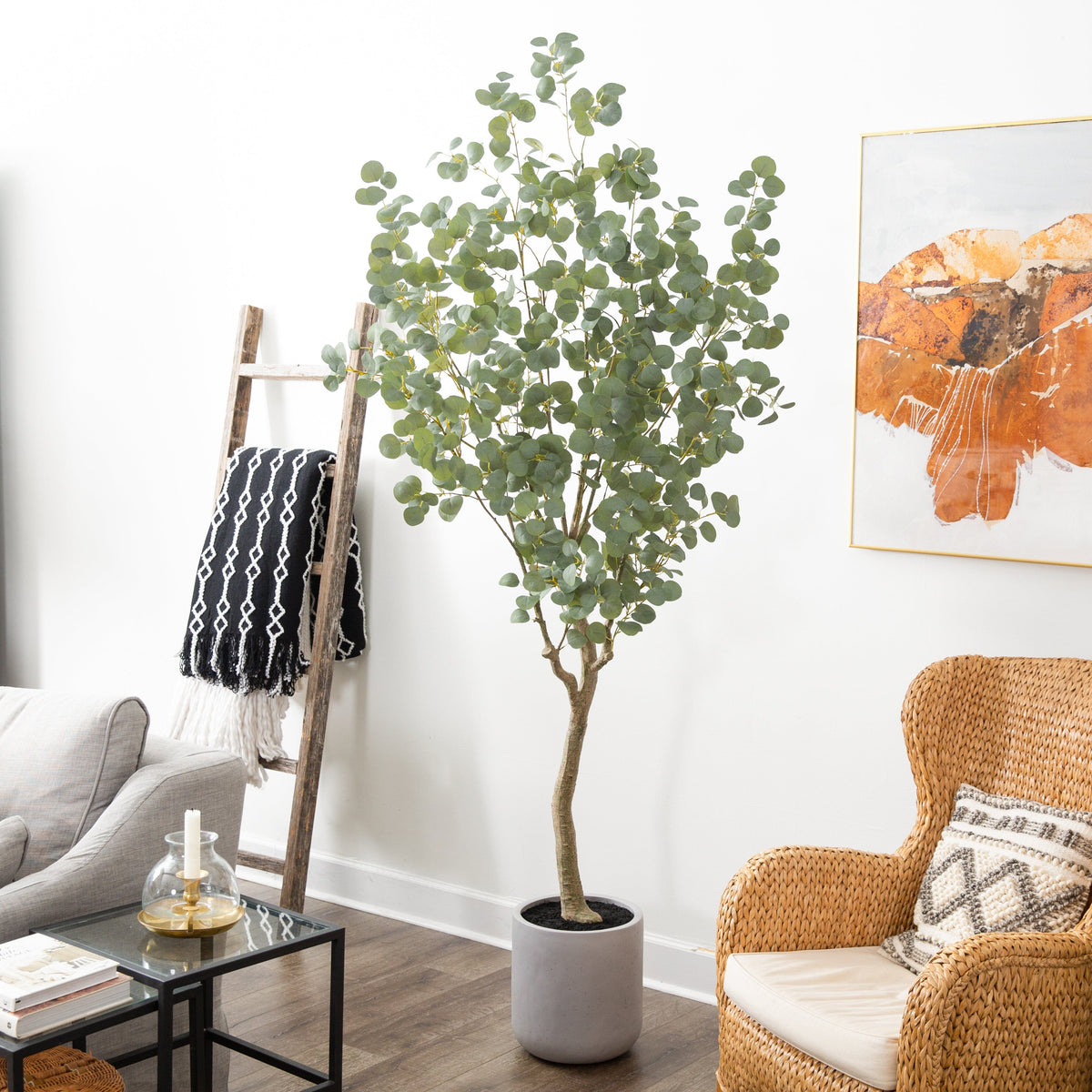 Artificial Eucalyptus Trees | Faux Eucalyptus Trees – Nearly Natural