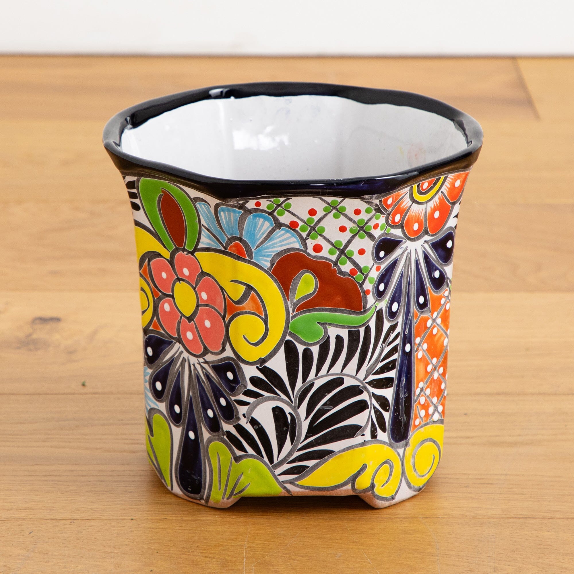 Mexican Pottery Planters Talavera Planters Rustico Mexicano