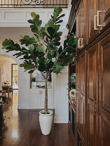 10’ Artificial Fiddle Leaf Fig Tree | Nearly Natural
