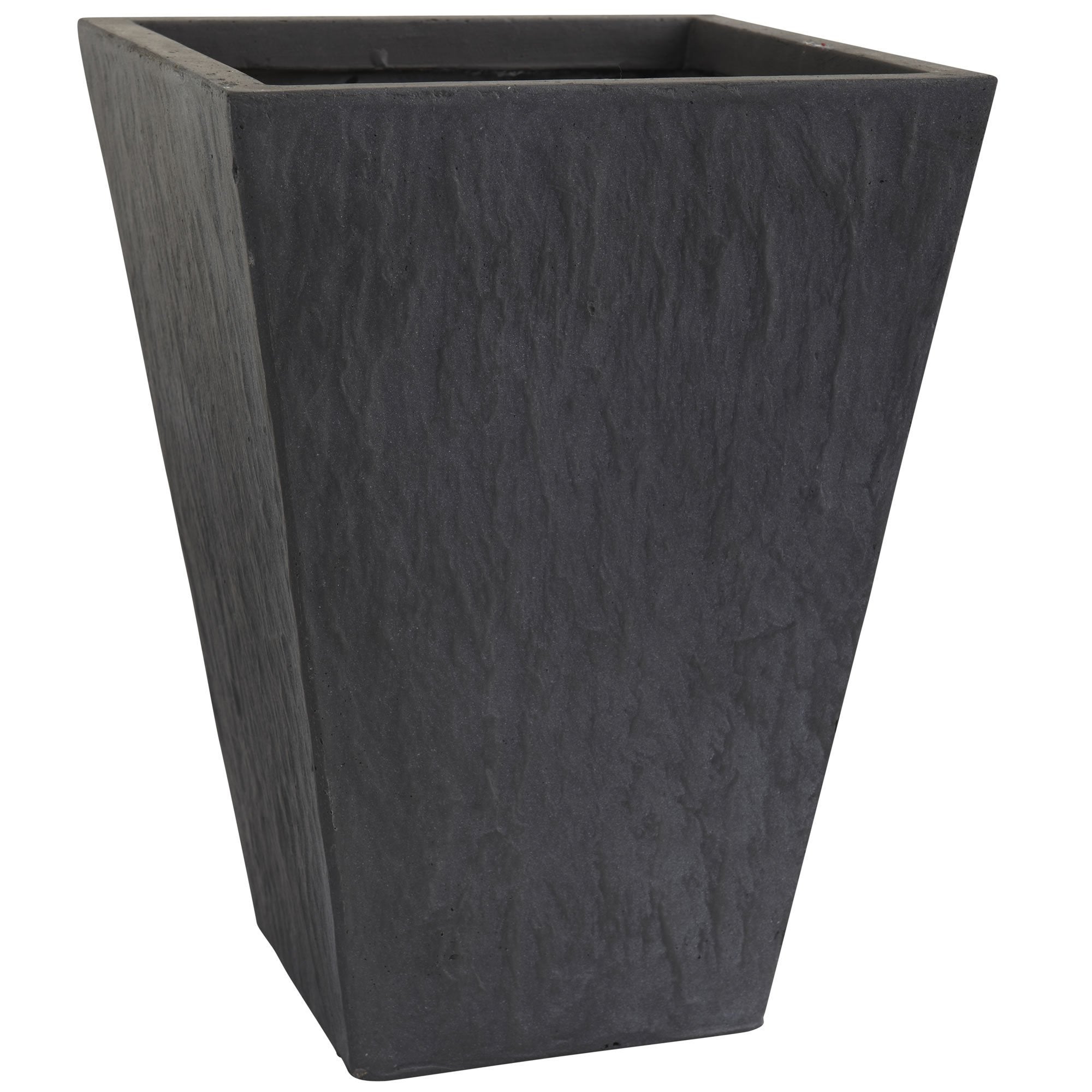 16” Slate Planter (Indoor/Outdoor) | Nearly Natural