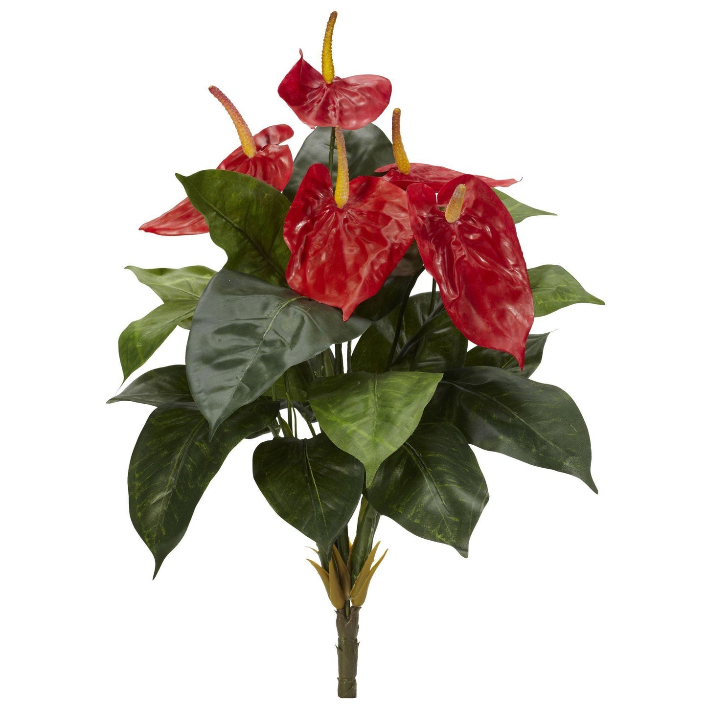 18” Anthurium Artificial Plant (Set of 4) | Nearly Natural