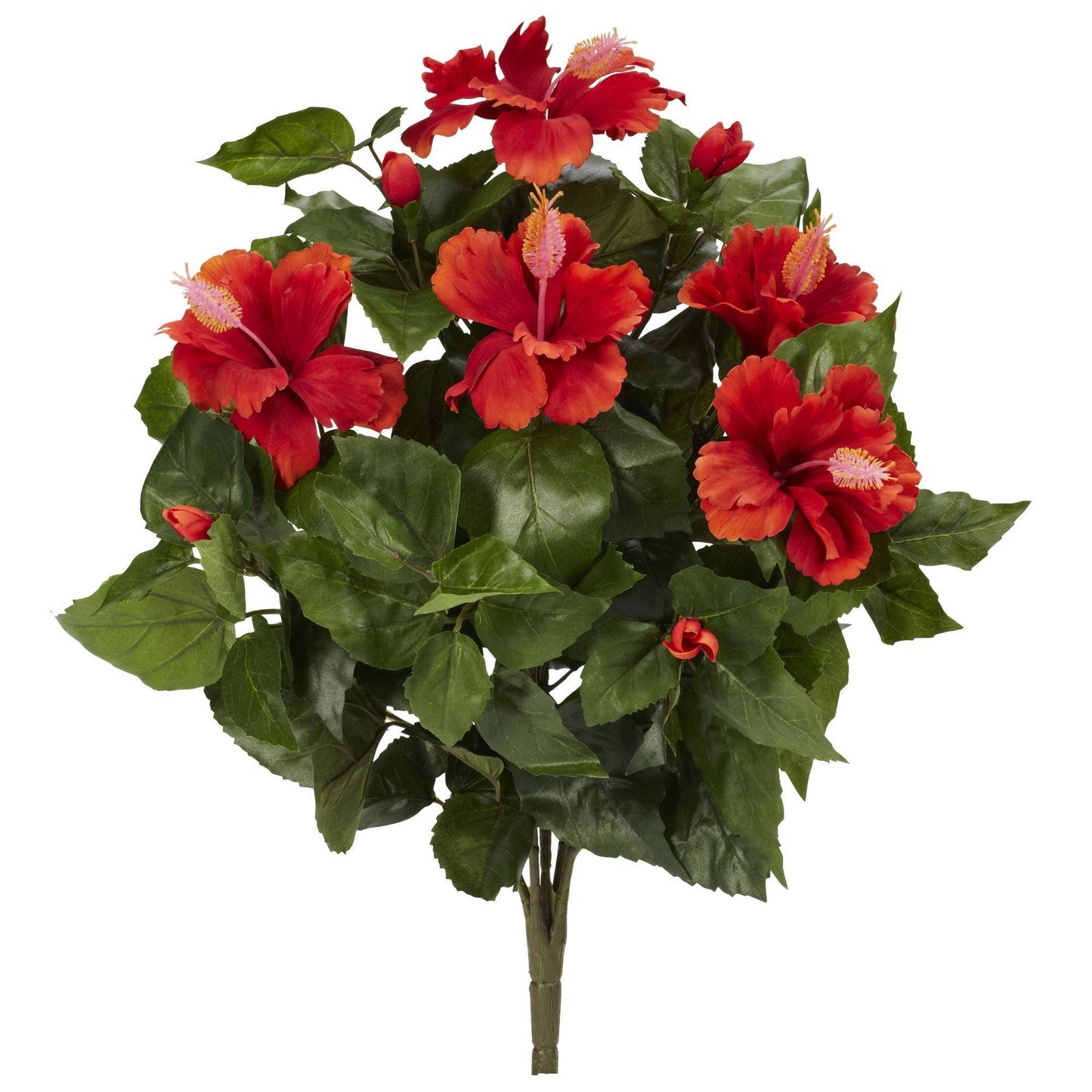 20” Hibiscus Artificial Plant (Set of 4) | Nearly Natural