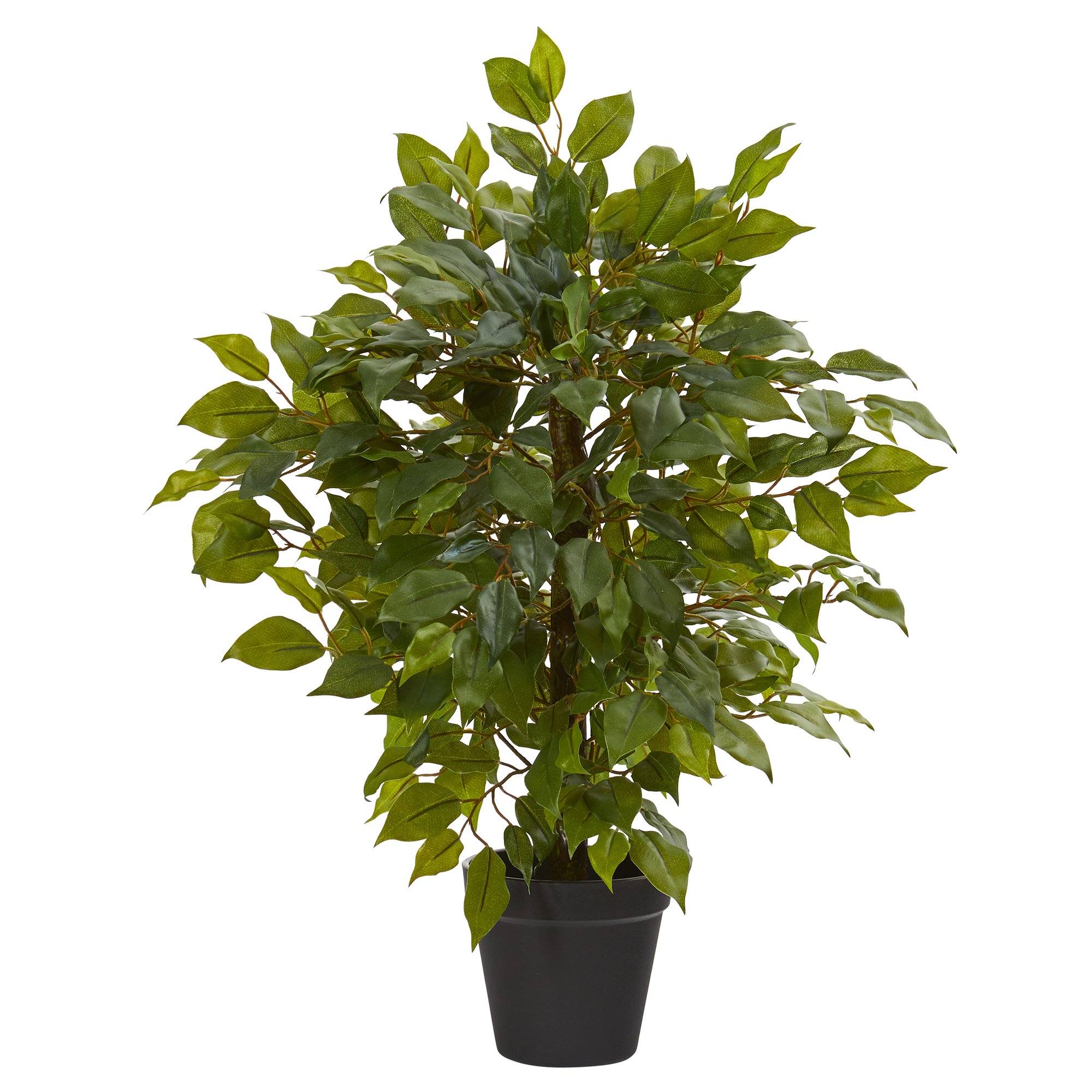 20” Mini Ficus Artificial Tree | Nearly Natural