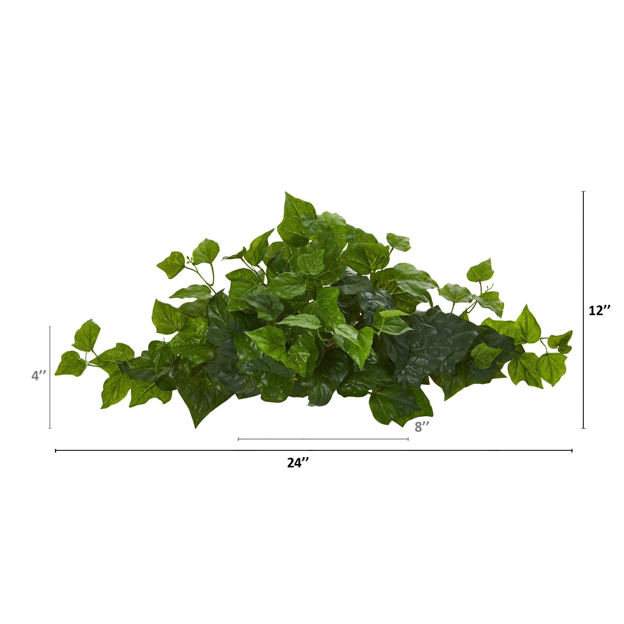 24” London Ivy Artificial Ledge Plant (Real Touch) | Nearly Natural