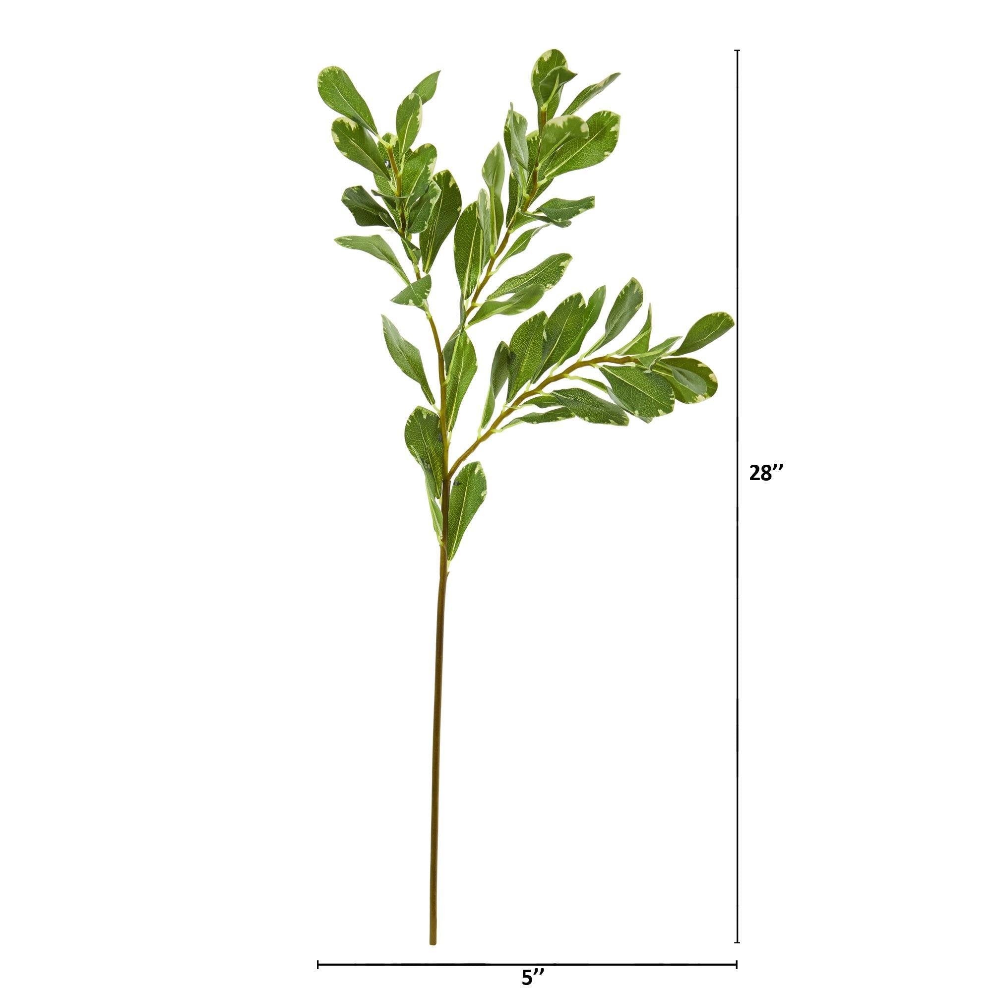 28” Salal Artificial Spray (Set of 4) | Nearly Natural