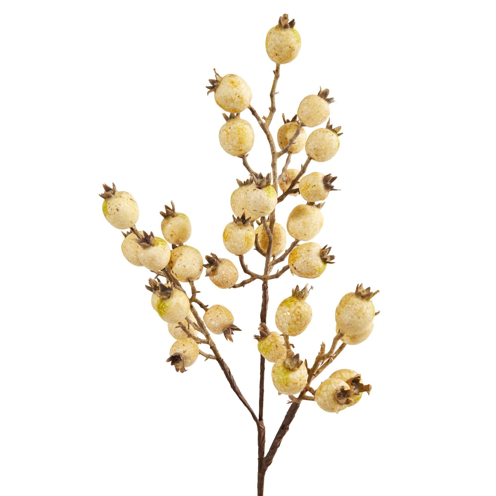 32” Pomegranate Artificial Flower Spray (Set of 6) 2244-S6 Nearly Natural