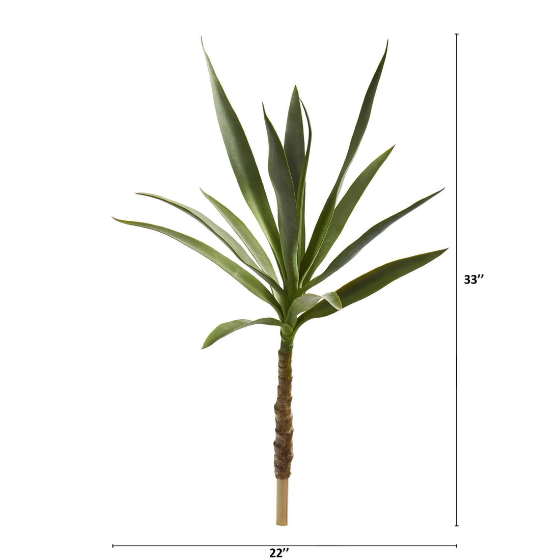 33” Yucca Head Artificial Plant (Set of 2) | Nearly Natural