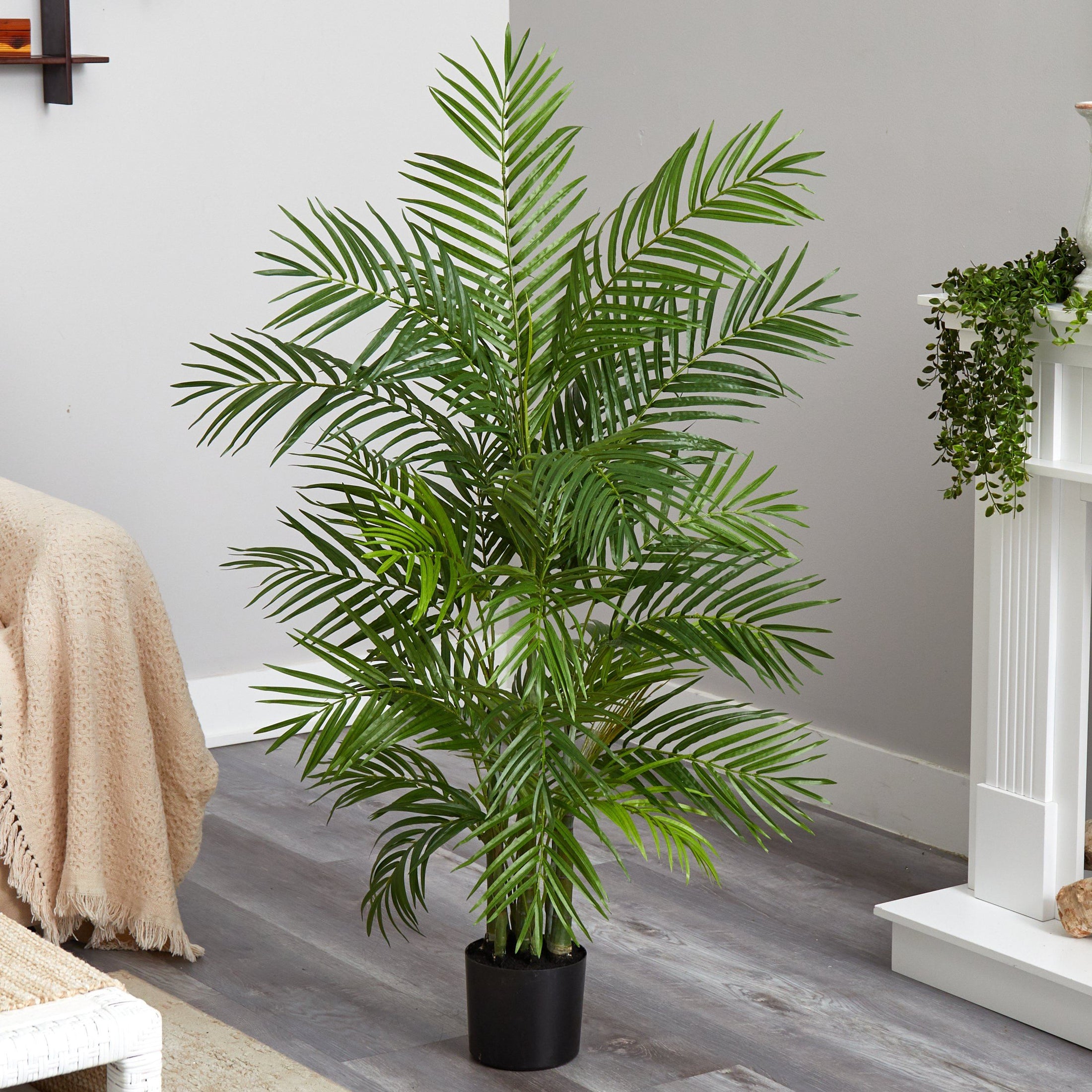 4' Areca Silk Palm Tree | Nearly Natural